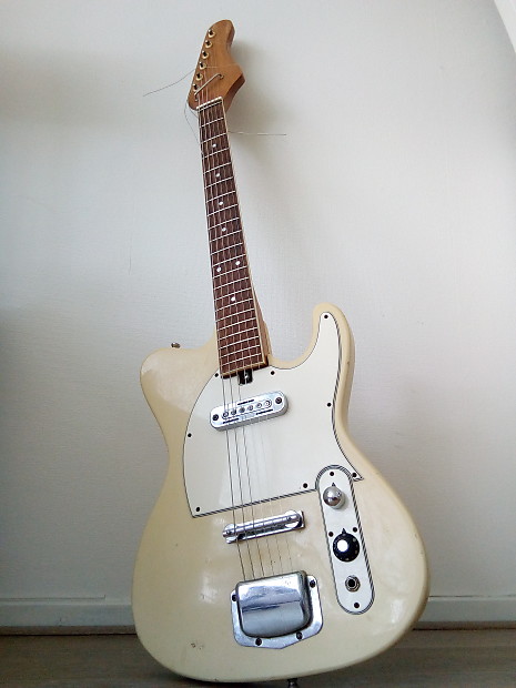 Jedson Tele Type 1 end 60's - begin 70' Cream White | Reverb