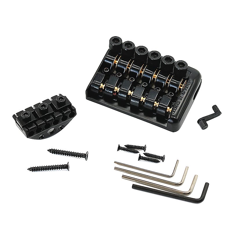 Fixed headless electric guitar bridge string code guitar | Reverb