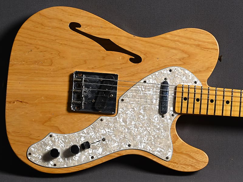 Fender Custom Shop Telecaster 1969 Thinline JRN Antique | Reverb