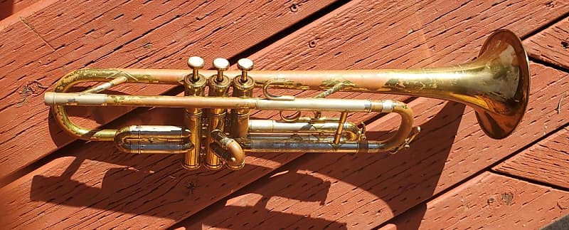 Vintage Antique Besson Brevete Trumpet Original Hard Case | Reverb