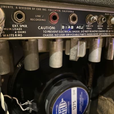 Super Rare Fender Twin reverb Ultra Linear 135watt fully | Reverb