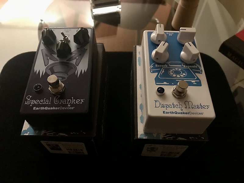 EarthQuaker Devices Dispatch Master V3 & Special Cranker | Reverb