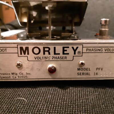 Morley PFV Volume Phaser 70's Chrome | Reverb