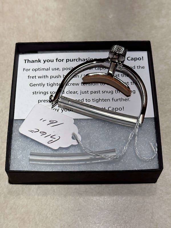 Elliott Capos G16E - Push Button Elite Capo 1-11/16" | Reverb