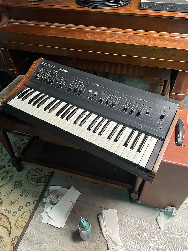 Crumar performer string machine - black | Reverb