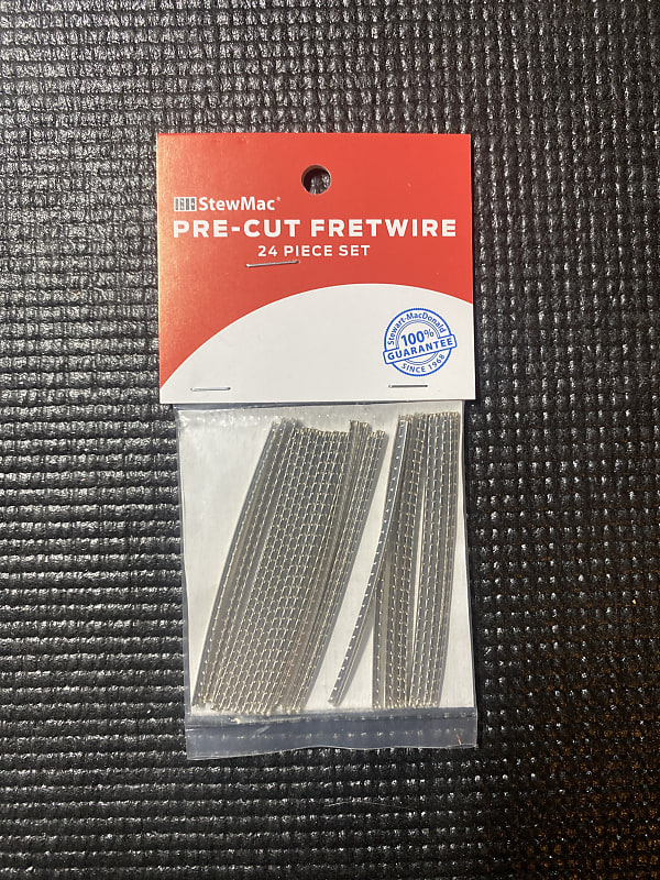 StewMac Pre-Cut Medium Fretwire Set, Medium/Medium, 12" | Reverb