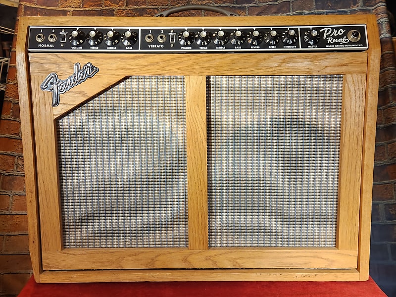 Vintage 1978 Custom Oak Box Fender Blackface Pro Reverb | Reverb