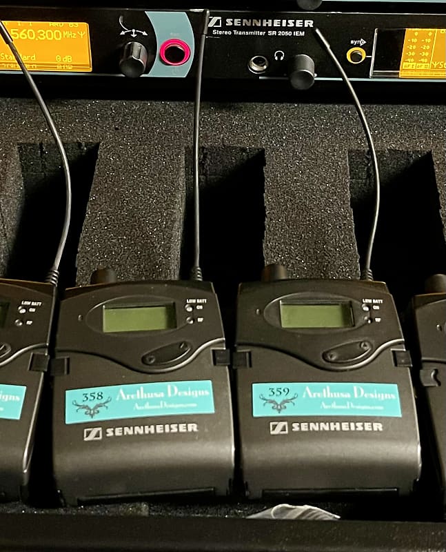 Sennheiser EK2000 beltpack IEM receiver, Lot of 2, AW band | Reverb