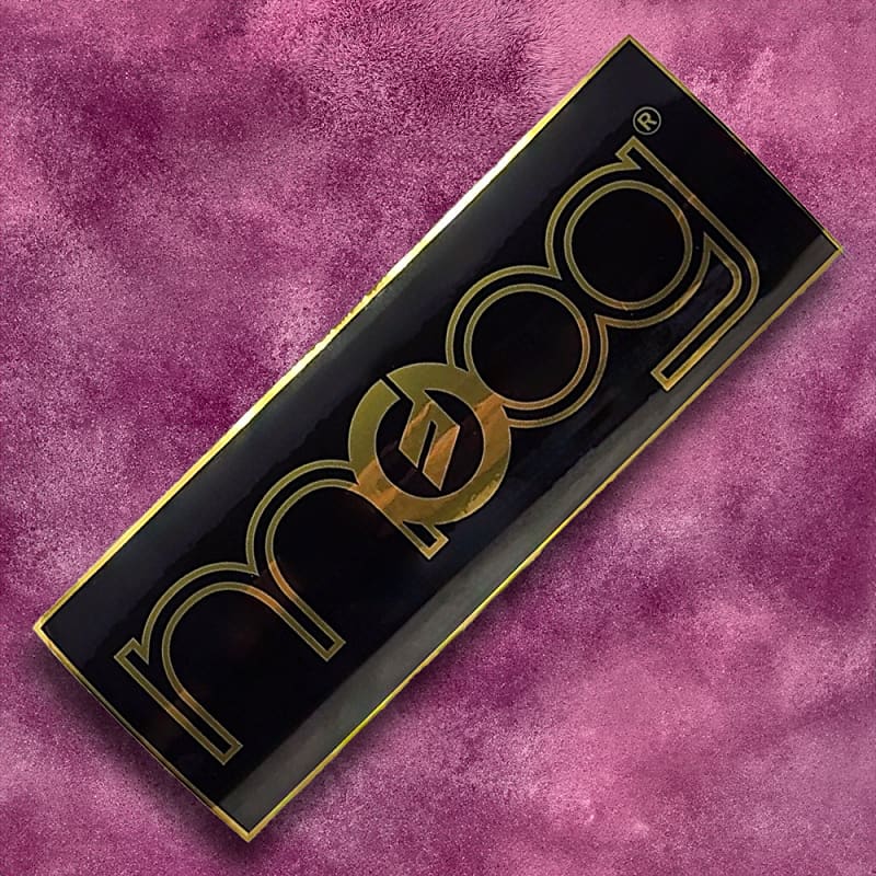 MOOG "GOLD EDITION" STICKER INSANELY RARE LIMITED EDITION | Reverb