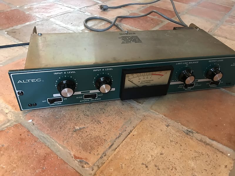 Altec 1612A Limiter Amplifier | Reverb