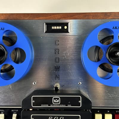 Crown 800 Series CX-824 Reel to Reel - Silver | Reverb