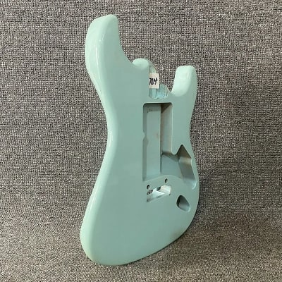 Custom Light Blue Stratocaster Strat Style Guitar Body | Reverb