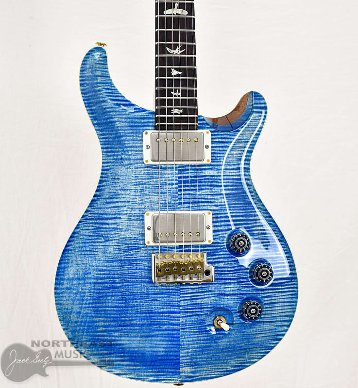 PRS Guitars DGT Signature Birds - Faded Blue Jean 10 Top | Reverb