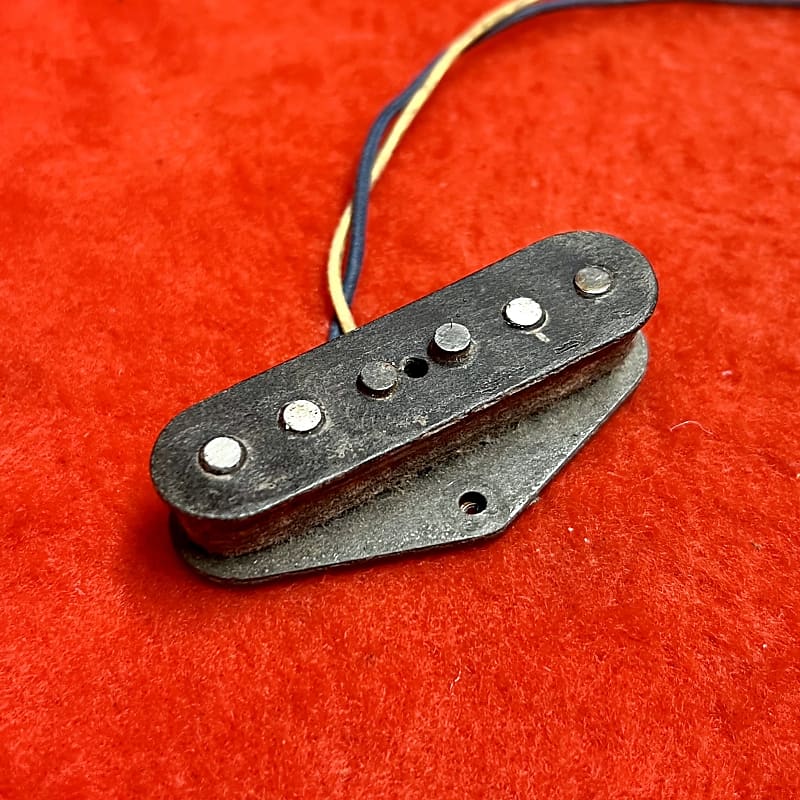 Fender Telecaster bridge pickup 1978 Grey bottom original | Reverb