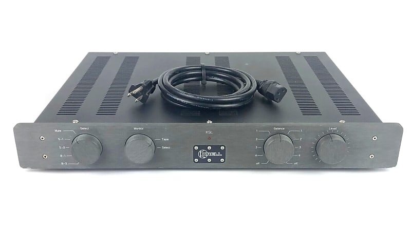 Krell KSL Stereo Solid State Line Level Preamplifier Preamp | Reverb