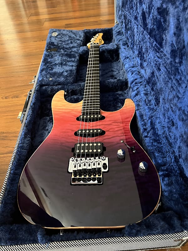 Schecter USA Sunset Custom II 2018 - Tri color | Reverb