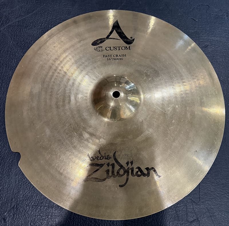 Zildjian REPAIRED A Custom Fast Crash 16” | Reverb