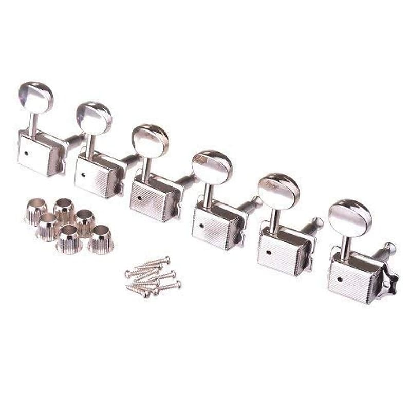 6-In-Line Vintage Guitar Tuners Split Shaft Machine Heads | Reverb