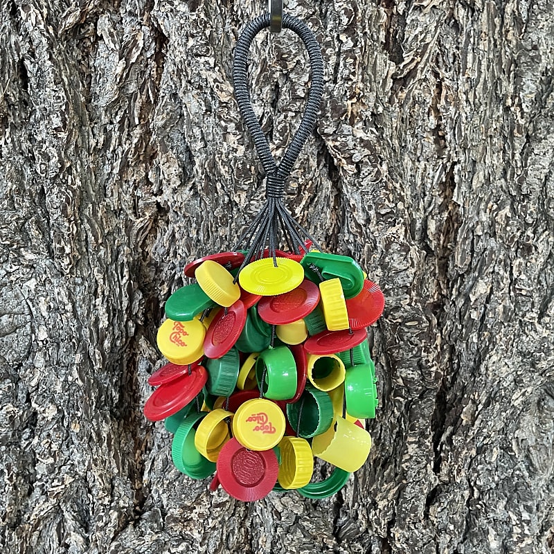 Upcycled Percussion - Plastic Bottle Cap & Poker Chip Rattle | Reverb