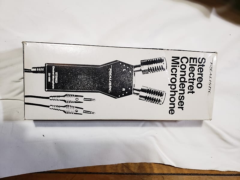 Realistic Stereo Electret Condenser Microphone #33-1065 | Reverb UK