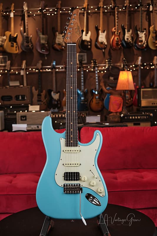 Suhr Classic S Vintage - In Daphne Blue Nitro! | Reverb