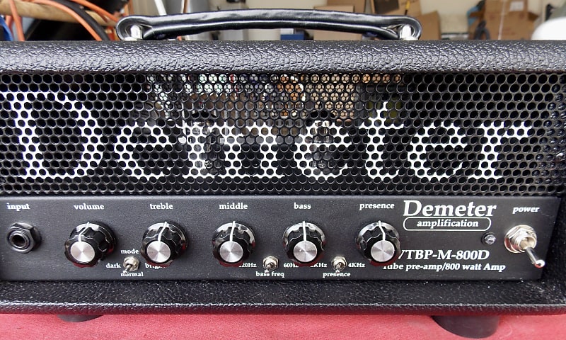 DEMETER BASS AMP!! TUBES!! SUPER TONE, SUPER POWERFUL!! | Reverb