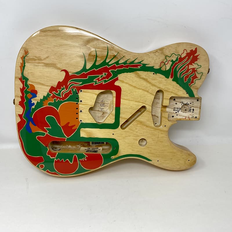 Fender Jimmy Page Dragon Telecaster 2-Piece ASH Body | Reverb