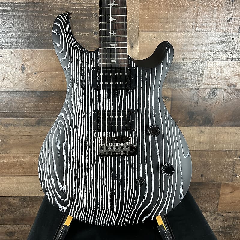 PRS SE Sandblasted CE 24, Sandblasted White, Gig Bag, Free | Reverb