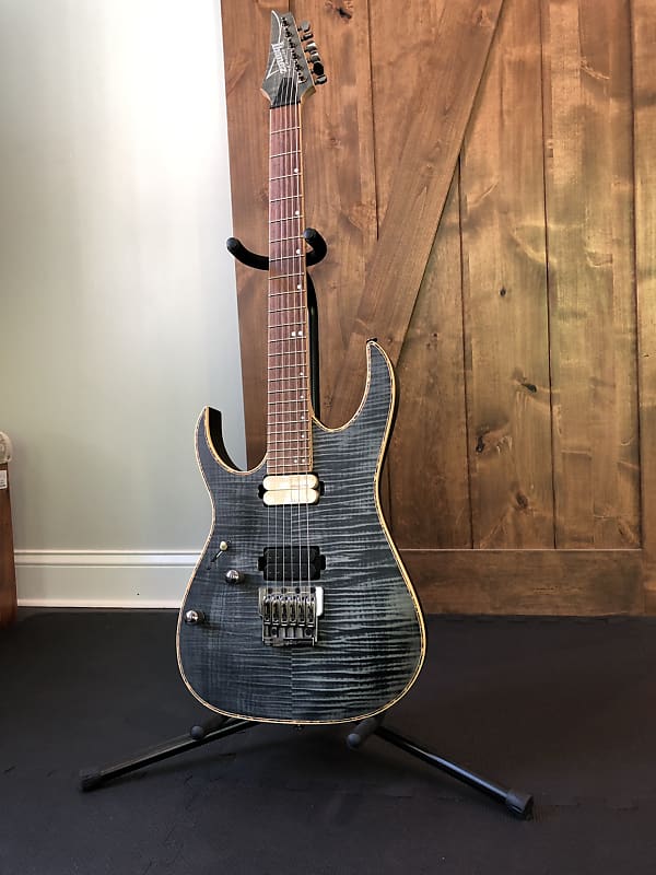 Ibanez RG721FML Premium 2016 Black Ice | Reverb