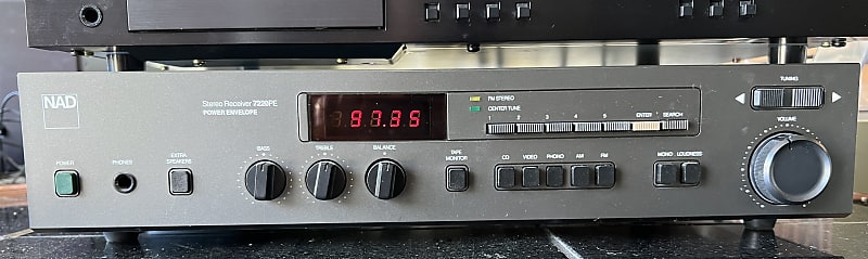 NAD 7220PE Power Envelope AM FM Stereo Receiver w/ Original | Reverb