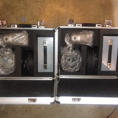 Two Neumann M367/M269 (U67 ORTF)a mythical Vintage microphone | Reverb