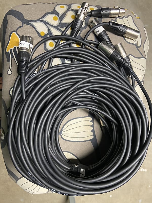 [BUNDLE] GLS 25 Foot Microphone Cables | Reverb