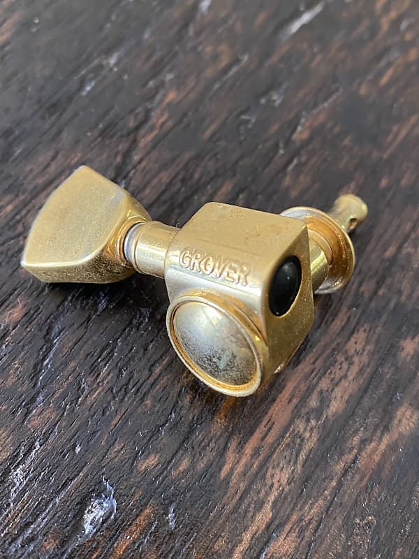 Grover TK-7901 3x3 Rotomatic Tuners Gold Keystone | Reverb