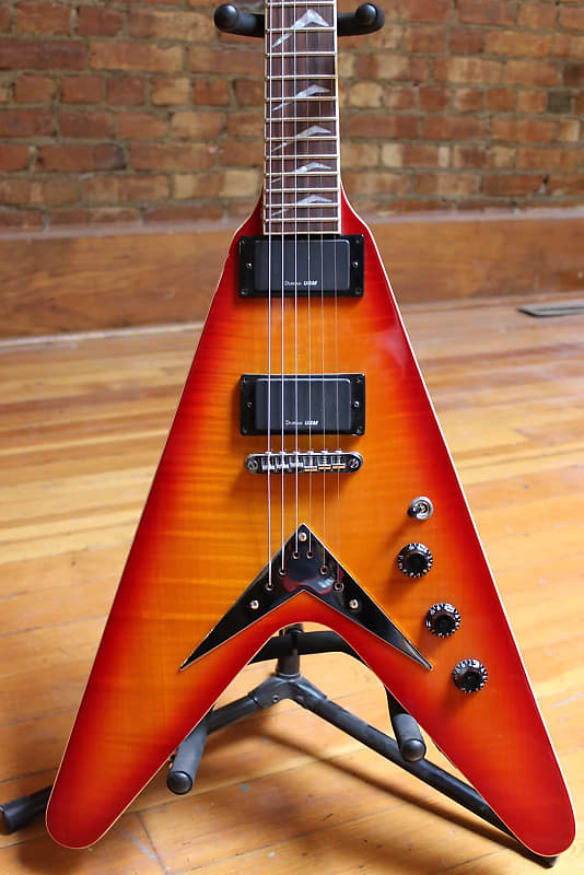 Hamer XT Series V - Cherry Sunburst Flame | Reverb