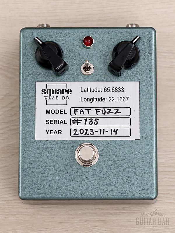 2023 Square Wave BD Fat Fuzz Germanium Guitar Effects | Reverb UK