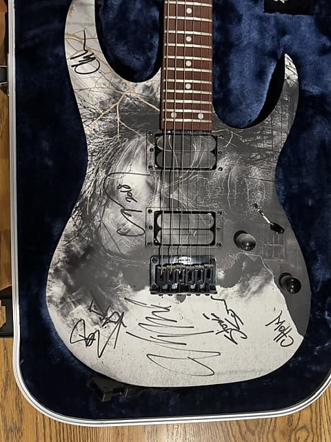 Josh Rand Stone Sour House of Gold & Bones Pt.1 Custom Ibanez | Reverb