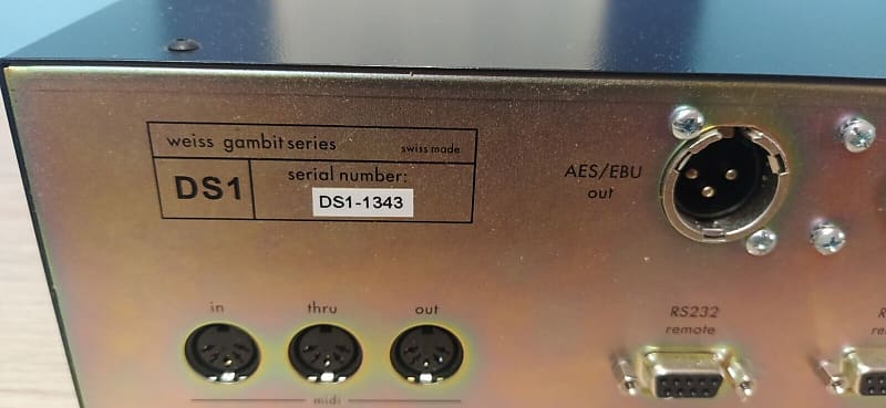 Weiss White Compressor - Limiter DS1 MK3 | Reverb Australia