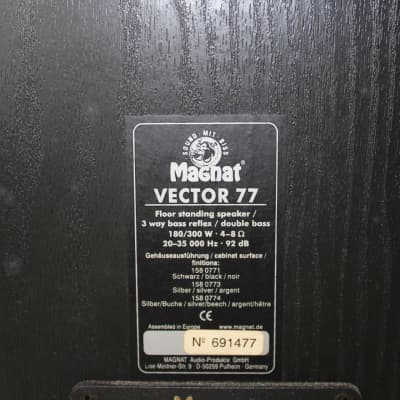 Magnat Vector 77 High standing Speakers | Reverb