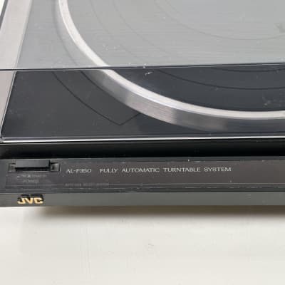 JVC AL-F350BKX Fully Automatic Belt-Drive Turntable Shure | Reverb