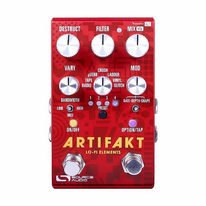 Source Audio Artifakt Lo-Fi Elements Effects Pedal | Reverb UK