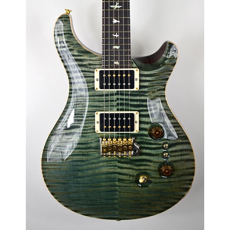 PRS 35th Anniversary Custom 24 Emerald 10 Top | Reverb