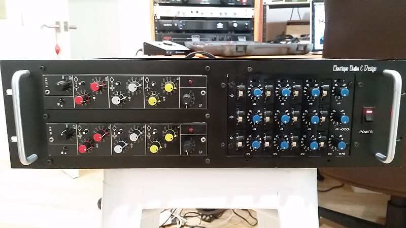 Boutique Audio_Custom Vintage EQ Rack; Filtek MK3a (Pair) & | Reverb