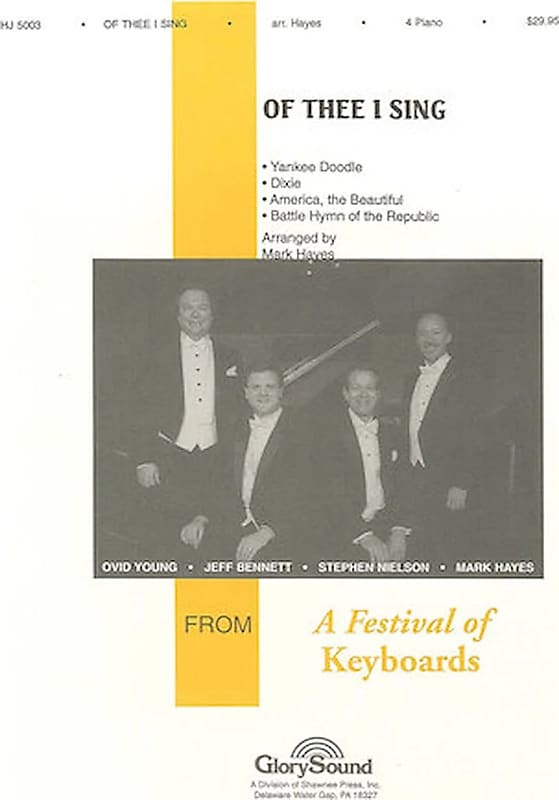 Of Thee I Sing 4 Piano (4-Book Set) | Reverb