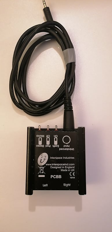 Interspace Industries PCBB 2014 - Black pcdi | Reverb UK