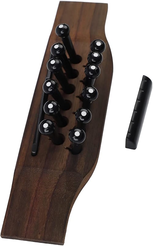 12 String Guitar Bridge Kit, Guitar Bridge Pin Guitar Bridge | Reverb