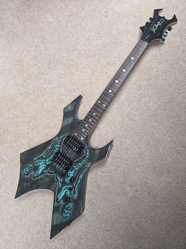 B.C. Rich Warlock Platinum Series - Ltd Edition Body Art | Reverb