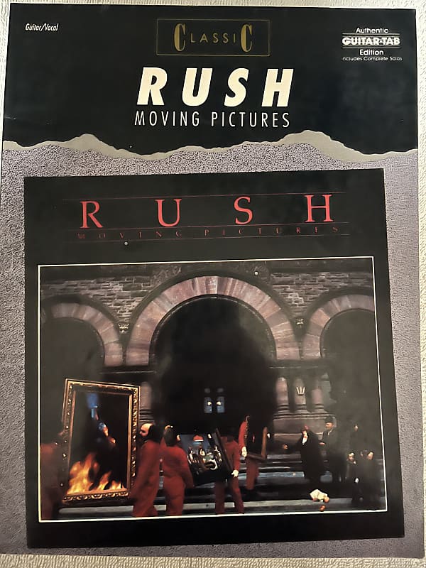Rush - Moving Pictures - Guitar Tab / Tablature Book | Reverb