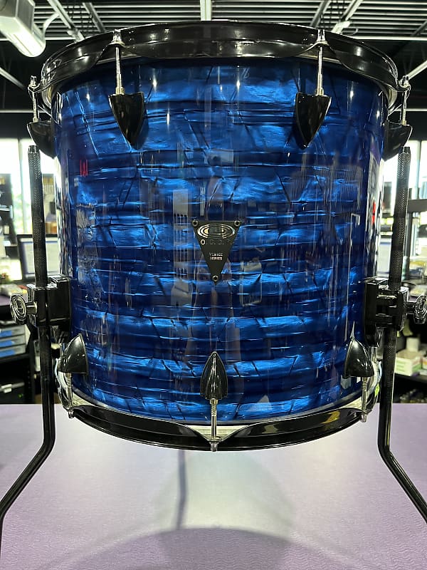 OCDP Venice Series 16” Floor Tom Blue Onyx | Reverb