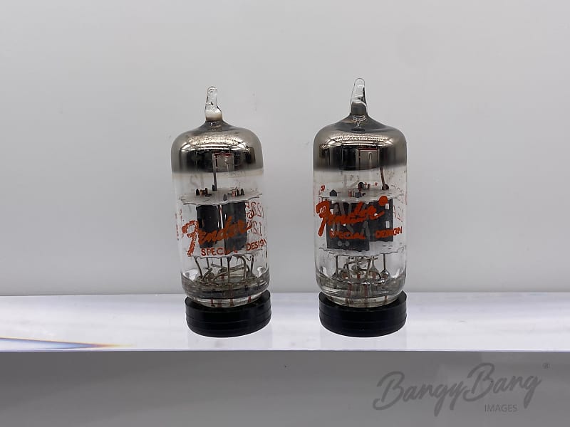 Matched Pair Fender 12AT7/ECC81 Dual Triode Guitar Amp. Audio | Reverb