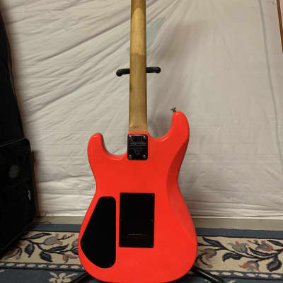 Charvel Charvette 1988 - Neon Orange | Reverb